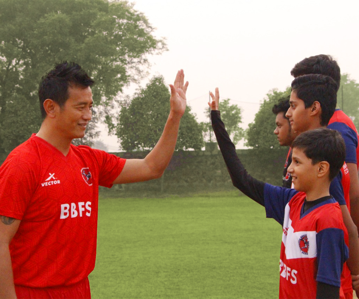 Bhaichung Bhutia Football Schools launches its franchise program and ...